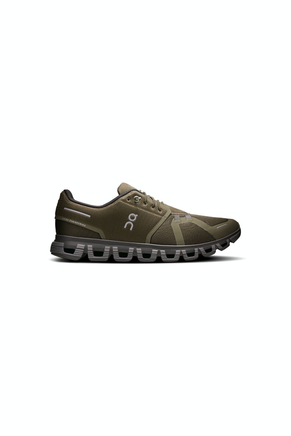 Tênis On Running Cloud 6 Masculino Olive/Eclipse
