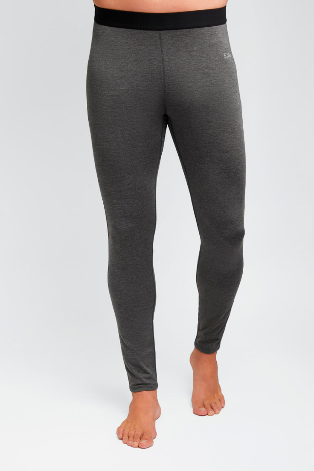 Calça Urban Heat 200 Grey Heather | Solo | Segunda Pele Térmica