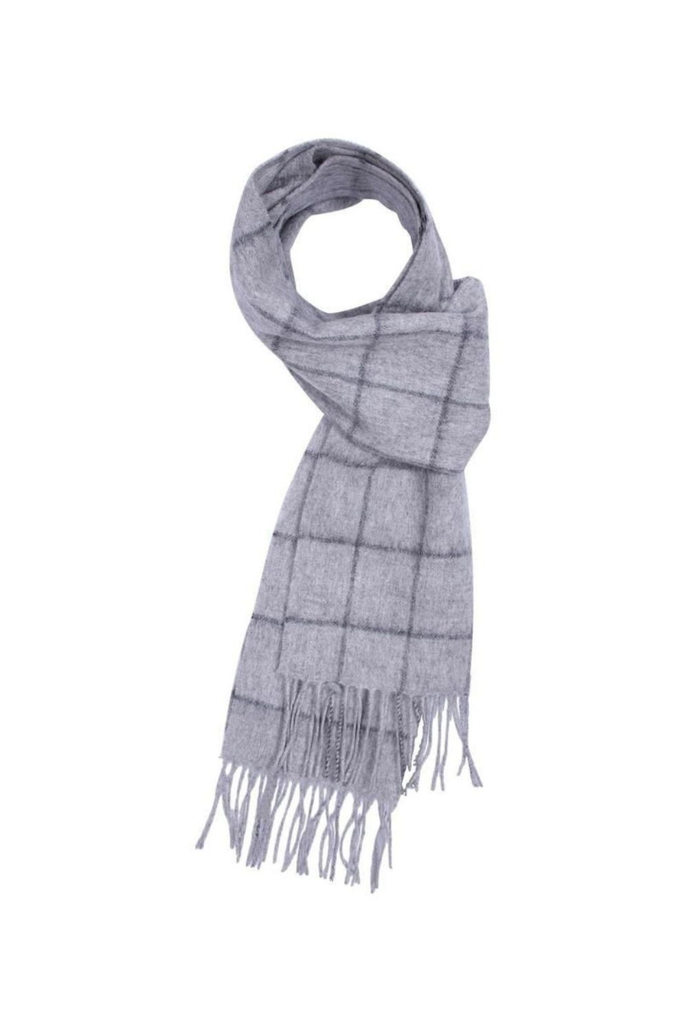 Cachecol Térmico Xadrez 100% Lã