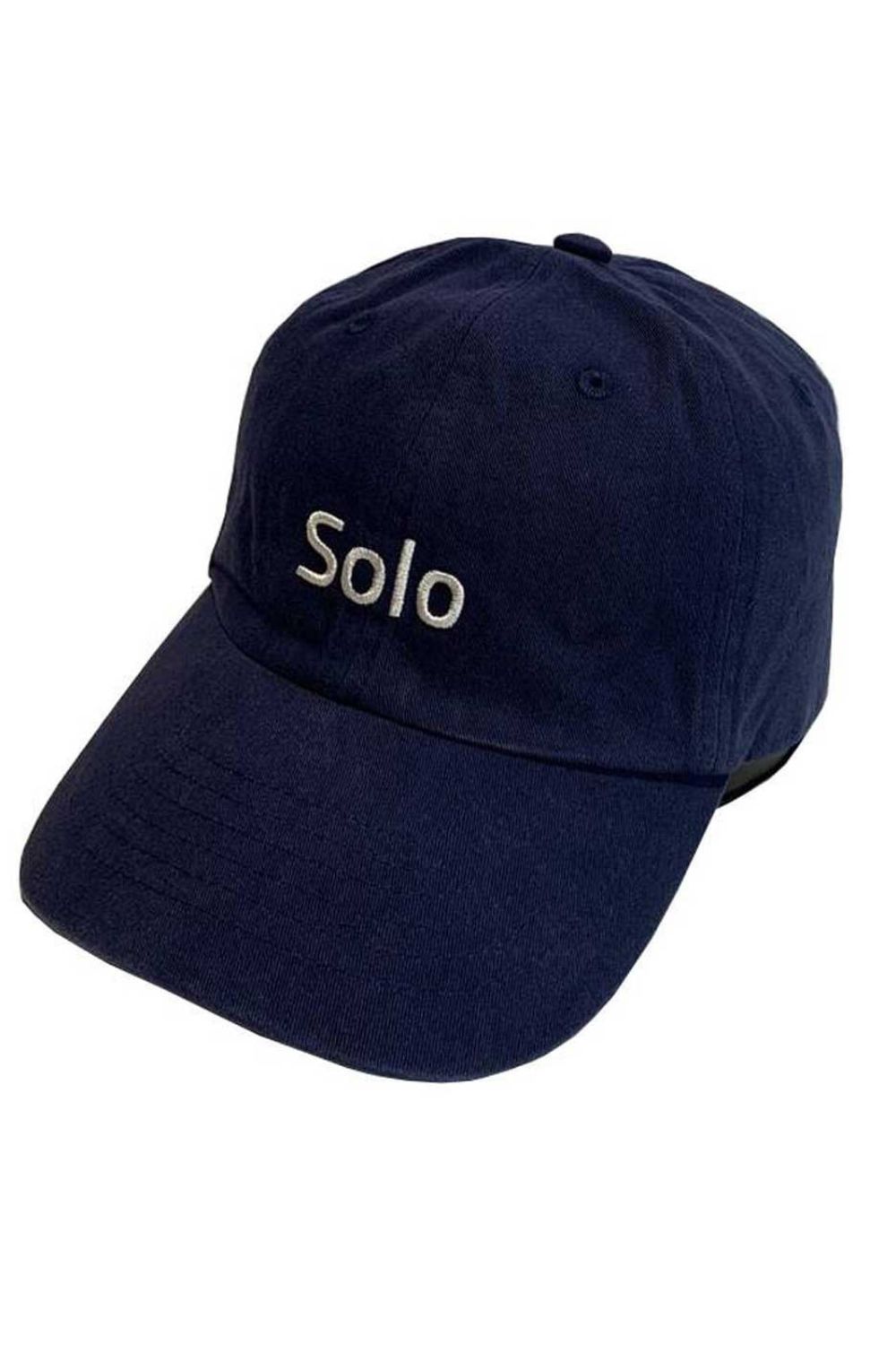 Boné Solo Canvas Unissex Azul Marinho